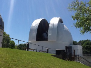 We’ll weather the weather: George Observatory’s dome gets a makeover ...