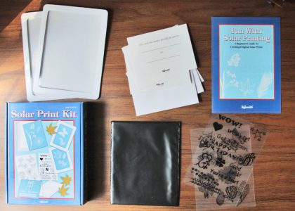 Have Science Fun in the Summer Sun with a Solar Print Kit! | BEYONDbones